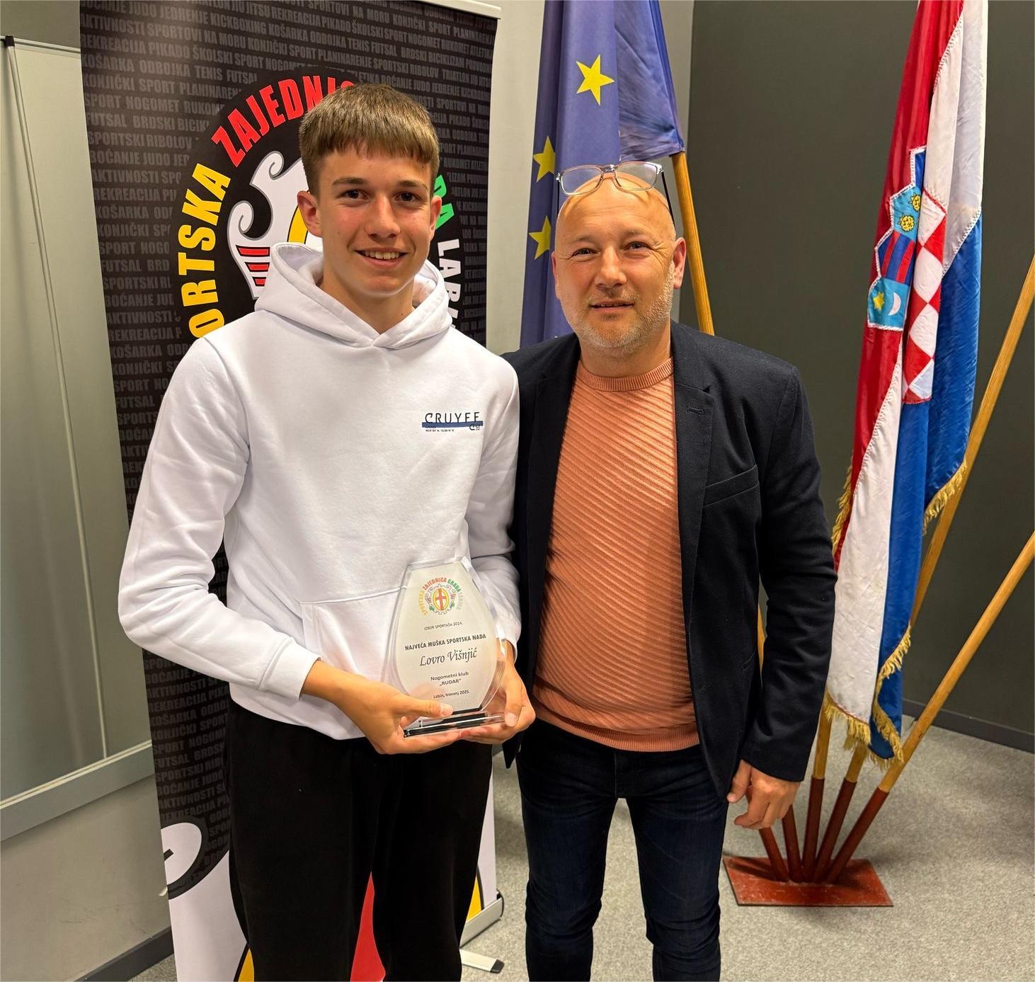 Lovro Višnjić u reprezentaciji Hrvatske! – nogometni klub RUDAR